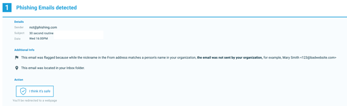 Configuring the Email Threat Report