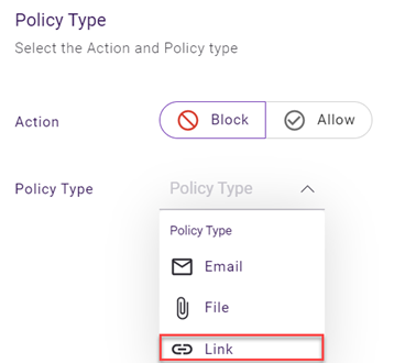 Creating new policies