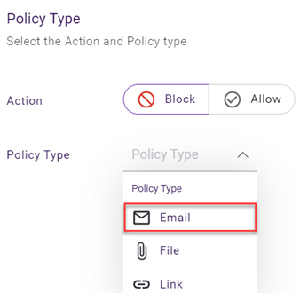 Creating new policies